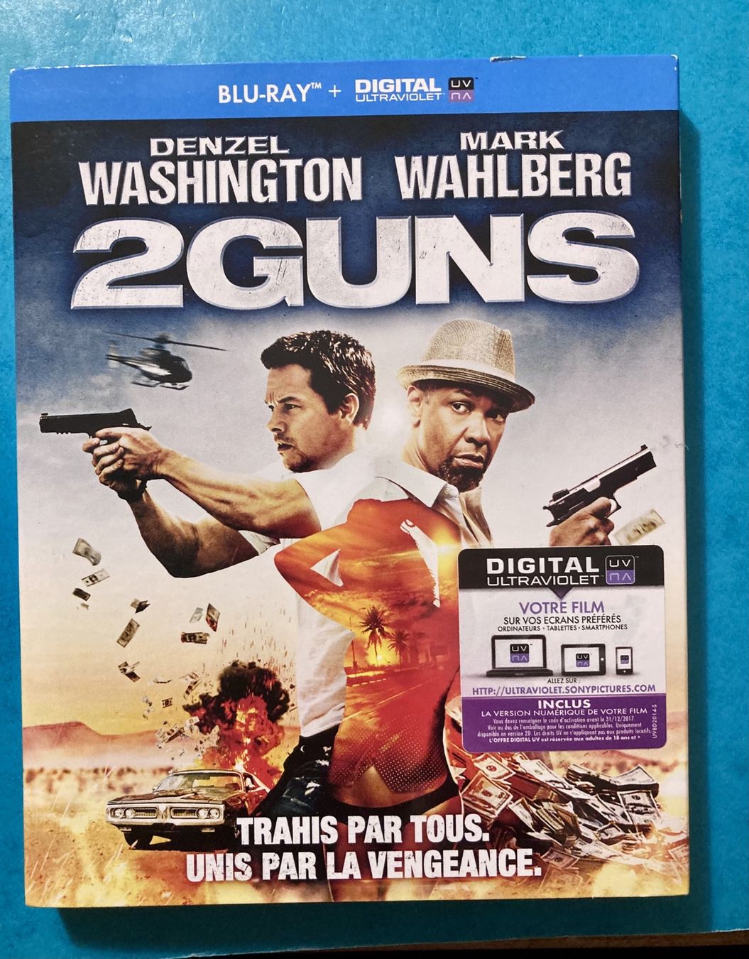 2 Guns (FR-ENG-ESP) Denzel Washington, Mark Wahlberg (D'occasion) à ...