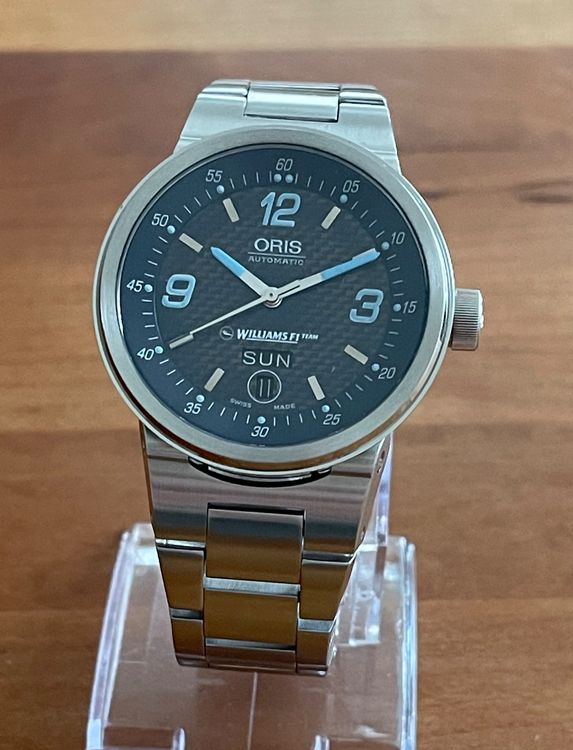 vollst. revidierte ORIS Williams F1 Team Day Date Automatic (Gebraucht) in Embrach für CHF 1150 ...