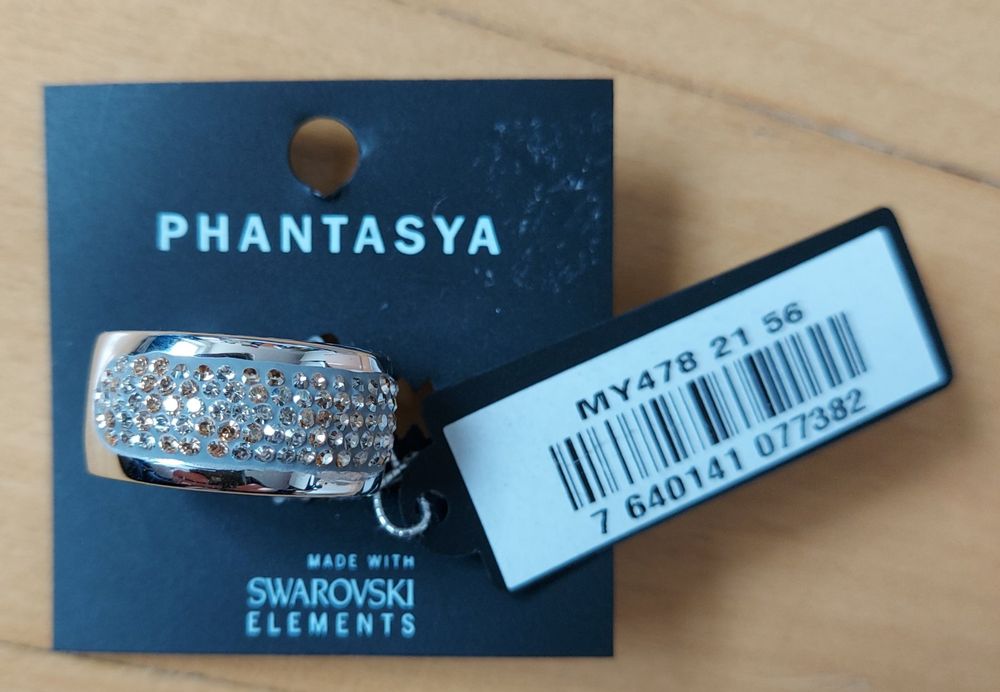 Neuer Swarovski Ring von Phantasya Gr. 58 | Kaufen auf Ricardo