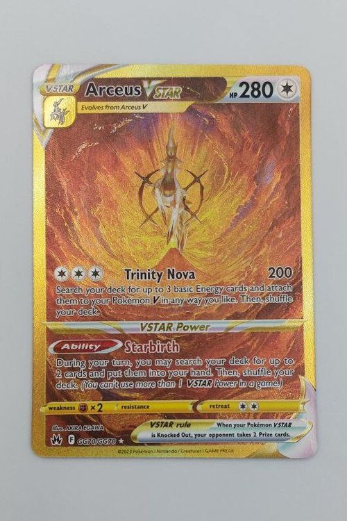 Arceus VSTAR (GG70/70 Crown Zenith) NM / ENG (Gebraucht) in COINTRIN für CHF 79 – mit Lieferung ...