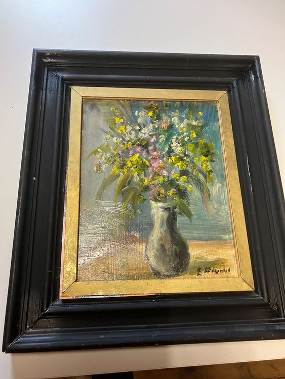 Orig. sign. Gemälde, gerahmt, ca 37 x 32 cm (Gebraucht) in für CHF 1 ...