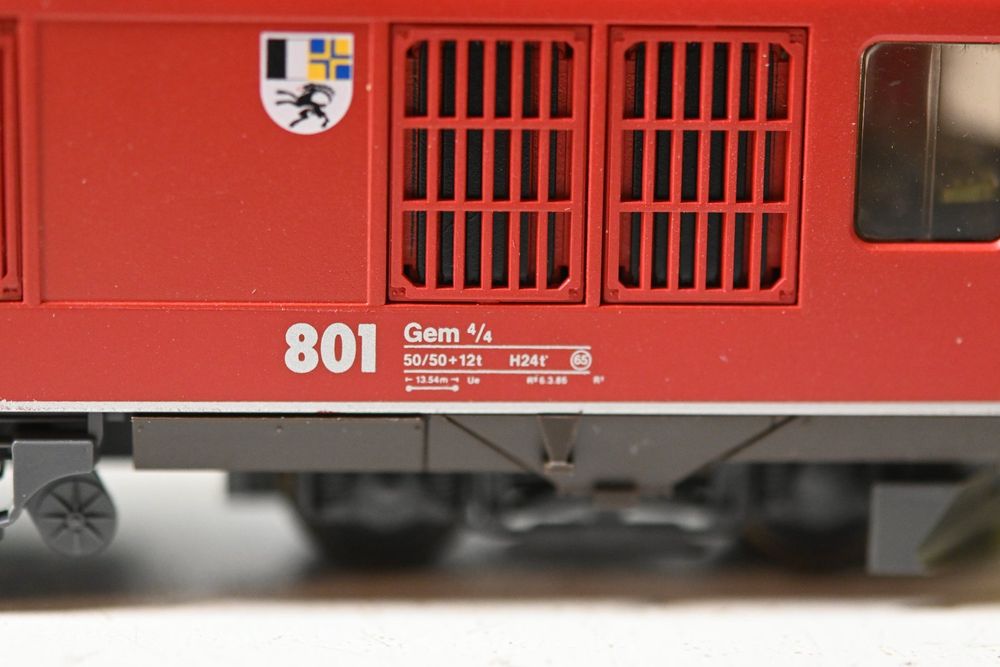 RhB Gem 4/4 801 Steinbock Bemo HOm mit OVP , läuft einwandfr (Gebraucht) in Laupen ZH für CHF ...