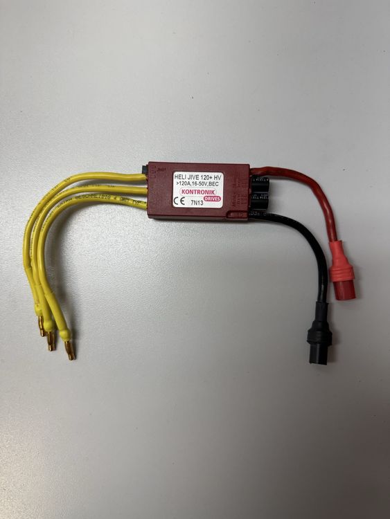 Kontronik Heli Jive 120+ HV Regler 120A 16-50V BEC | Kaufen auf Ricardo