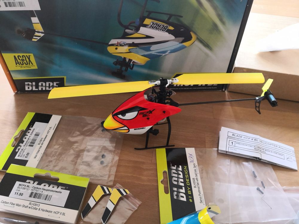 Blade MCP X BL, Angry Bird, BNF | Kaufen auf Ricardo