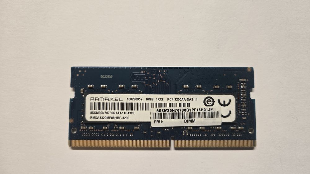 RAMAXEL 16GB RAM PC4-3200AA-SA2-11 SO-DIMM Laptop RAM (Gebraucht) in ...