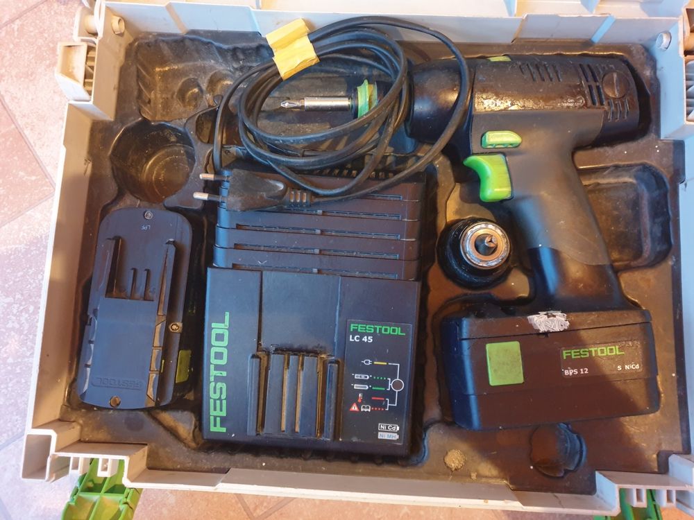 Akkuschrauber Akkubohrer Festool TDK 12 mit Ladegerät & Box (Gebraucht) in Savièse für CHF 80 ...