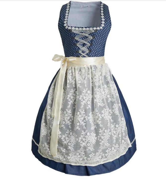 Frauenkostüm Midi-Dirndl Kleinwalsertal Modell 2 XL (Neu (gemäss Beschreibung)) in Steinhausen ...