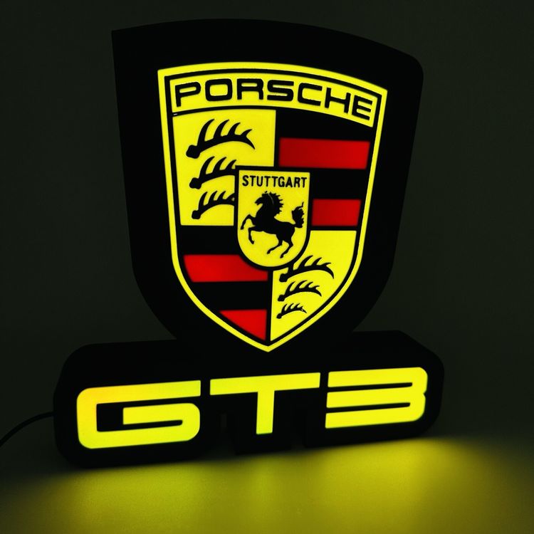 Lightbox lumière led Porsche GT3 | Kaufen auf Ricardo