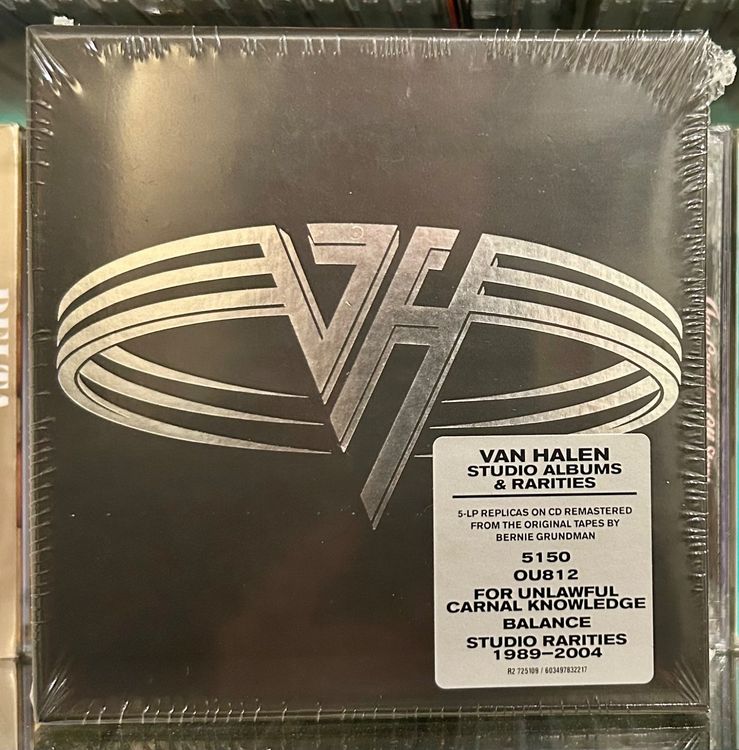 VAN HALEN „THE COLLECTION II Rarities 1989-2004“ 5CD BOX RAR (Neu und ...