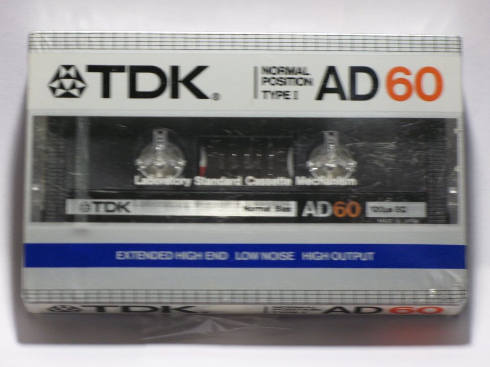 1 TDK AD 60, NORMAL POSITION TYPE I (Neu und originalverpackt) in Langnau i. E. für CHF 10.6 ...