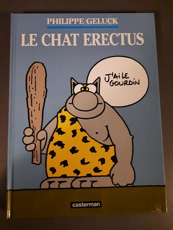 BD Le Chat Erectus Philippe Geluck Humour Casterman | Kaufen auf Ricardo