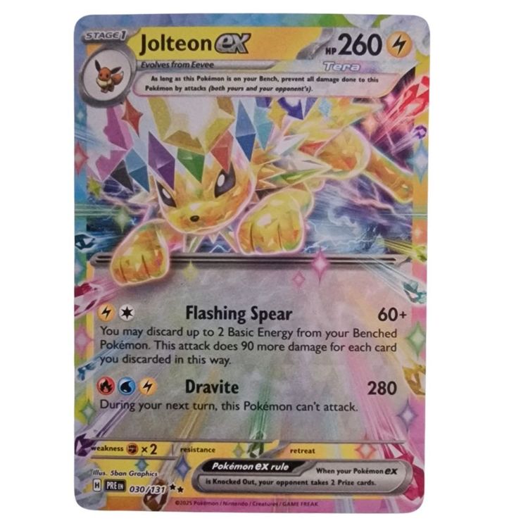 Jolteon Ex Prismatic Evolutions Pokemon TCG (Gebraucht) in Genève für ...