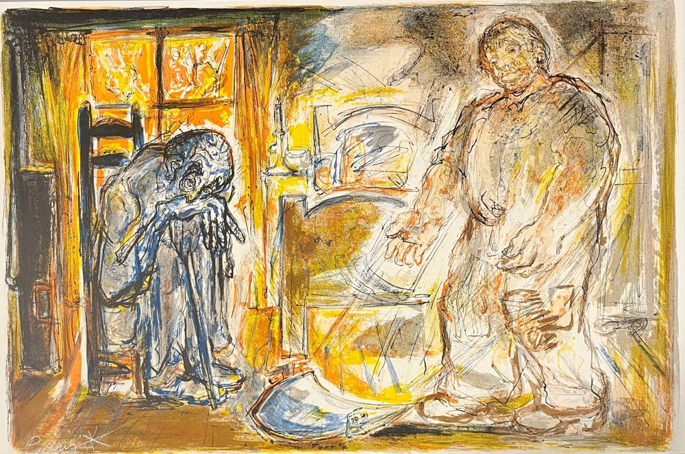 Pierre Parsus (1921-2022) Lithographie Handsigniert | Kaufen auf Ricardo