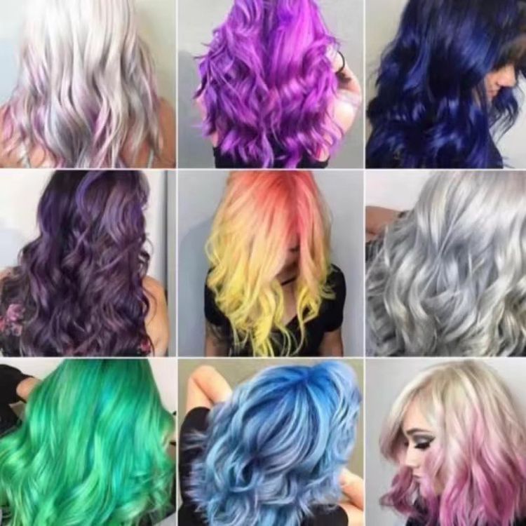 Pink Temporäre Haarfarbe 120g Wachs Styling Coseplay Stile (Neu und ...