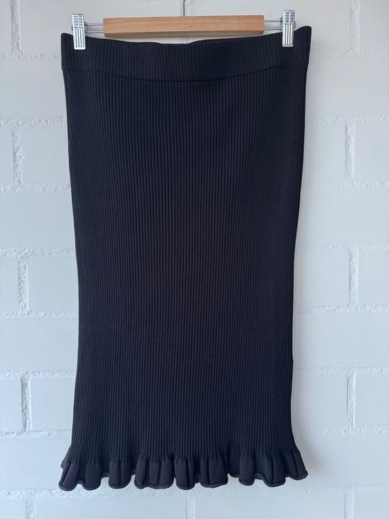 COS Pencilcut Rock Strick schwarz Gr.M | Kaufen auf Ricardo