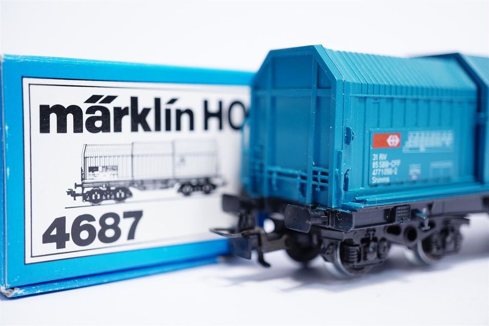 8∂ Märklin 4687 SBB Shimms blau | Kaufen auf Ricardo