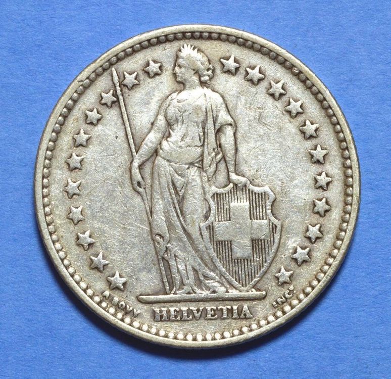 2 Franken 1901 (D'occasion) à Oberglatt ZH pour CHF 121 – avec livraison | Acheter sur Ricardo