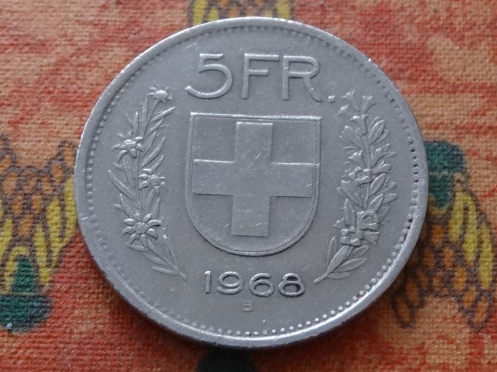 5 Fr. 1968 | Kaufen auf Ricardo