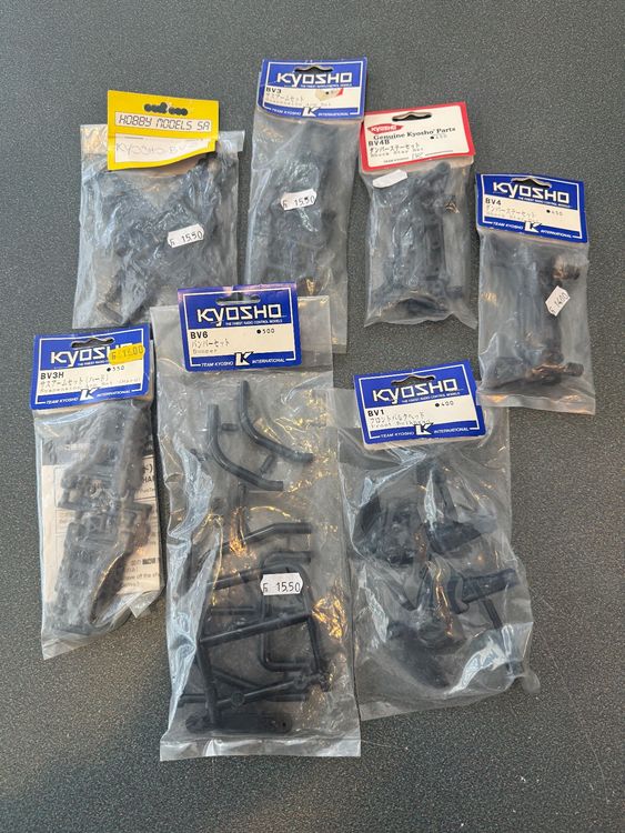 Vintage Kyosho Baja field Beetle Snake Bite Spare parts BV (Neu (gemäss ...