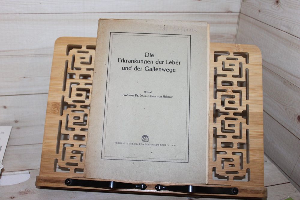Die Erkrankungen der Leber und der Gallenwege-H.v.Haberer (Gebraucht ...