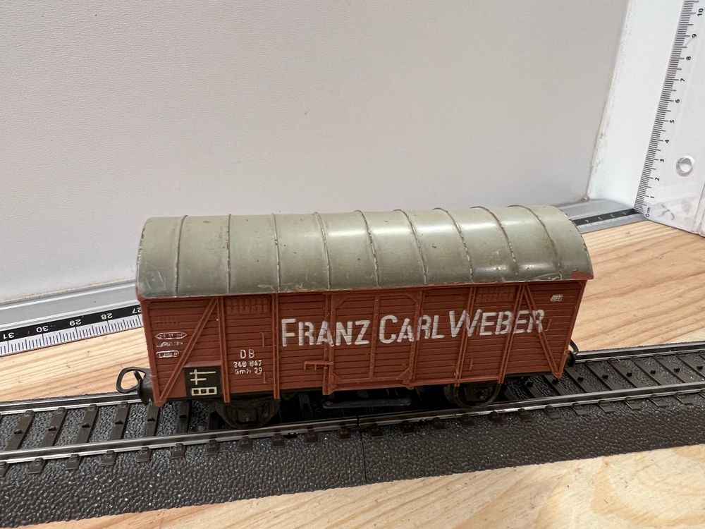 Märklin H0 Güterwagen "Franz Carl Weber" Jg. 1956 - Rarität (Gebraucht ...
