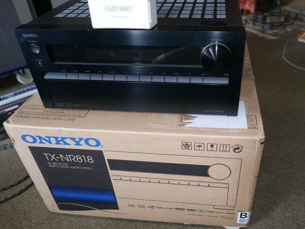 Onkyo TX-NR818 inkl. Audyssey MultiEQ XT32 (Gebraucht) in Herisau für ...