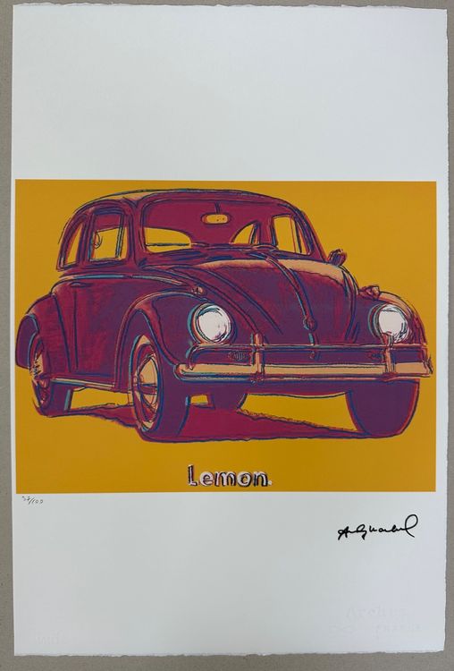 Andy Warhol: Volkswagen POP ART 37/100 (Neu (gemäss Beschreibung)) in ...