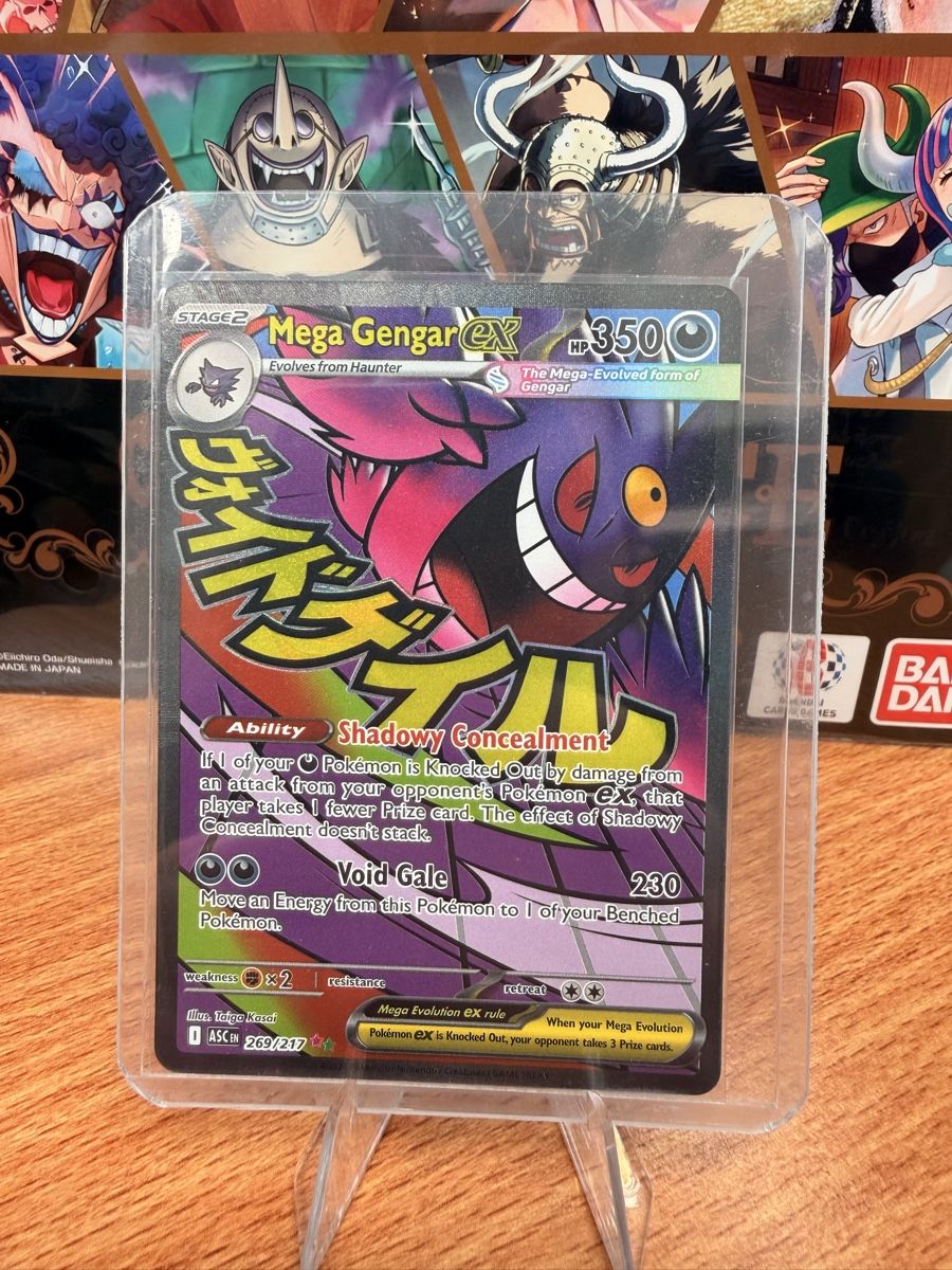 Pokémon Ascended Heroes Mega Gengar EX - ASC 269/217 NM (Nuovo (secondo ...