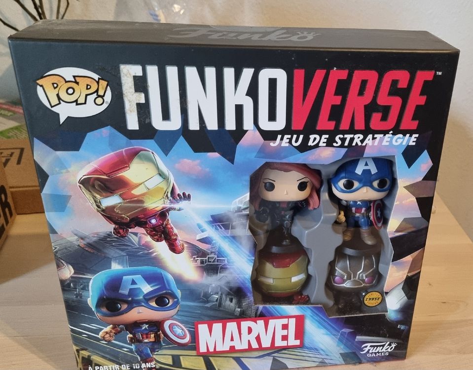 Funkoverse Marvel Chase Jeu de stratégie (Neu und originalverpackt) in ...