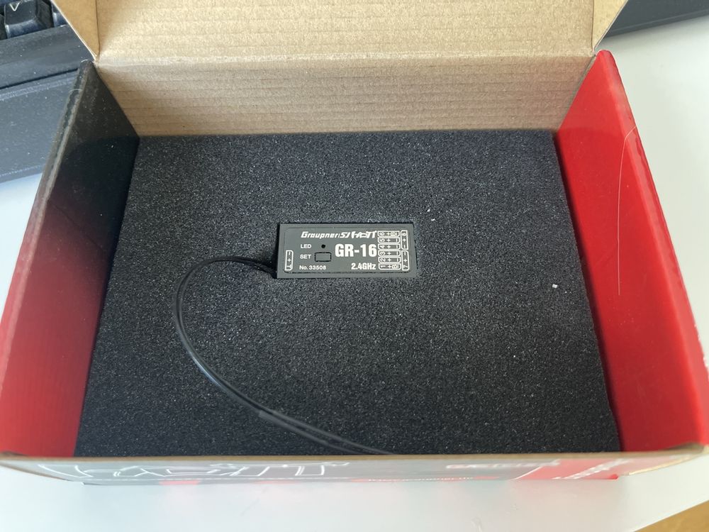 Graupner HOTT GR-16 2,4 GHz RC Empfänger FHSS Modellbau (Gebraucht) in ...