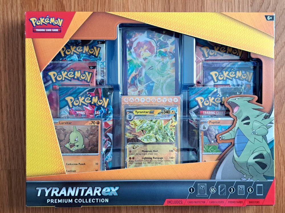 Pokémon TCG: Tyranitar ex Premium Collection Box - EN (Neu und ...