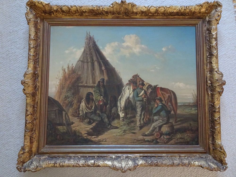 Adolf van der Venne Husaren mit gefangenen Zigeunern (Gebraucht) in ...