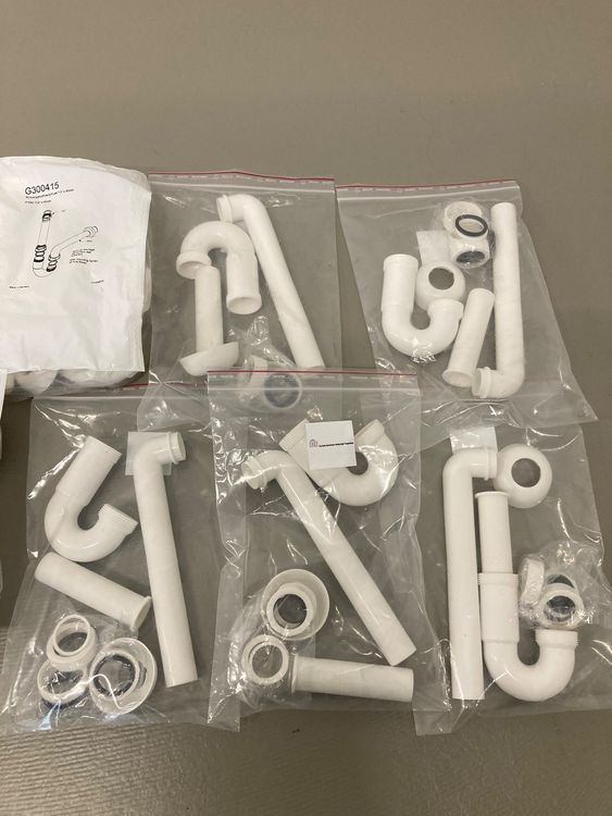 Sanitär Rohrbogen Siphon Dn 32+ 40 a 10 Stk (Neu und originalverpackt ...