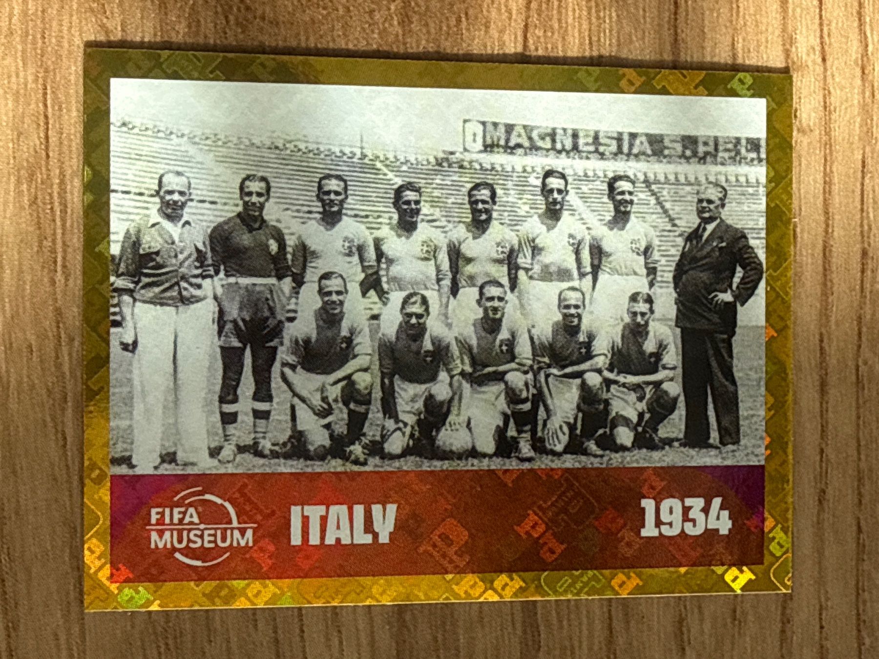 Panini FIFA World Cup 2026 Sticker: Italy 1934- FWC 9 (D'occasion) à ...