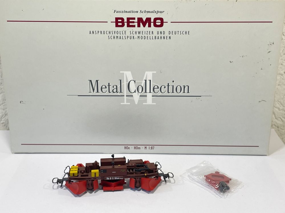 Bemo 2299 104 Metal Collection RhB x 9144 Spurpflug H0m (Neu (gemäss ...