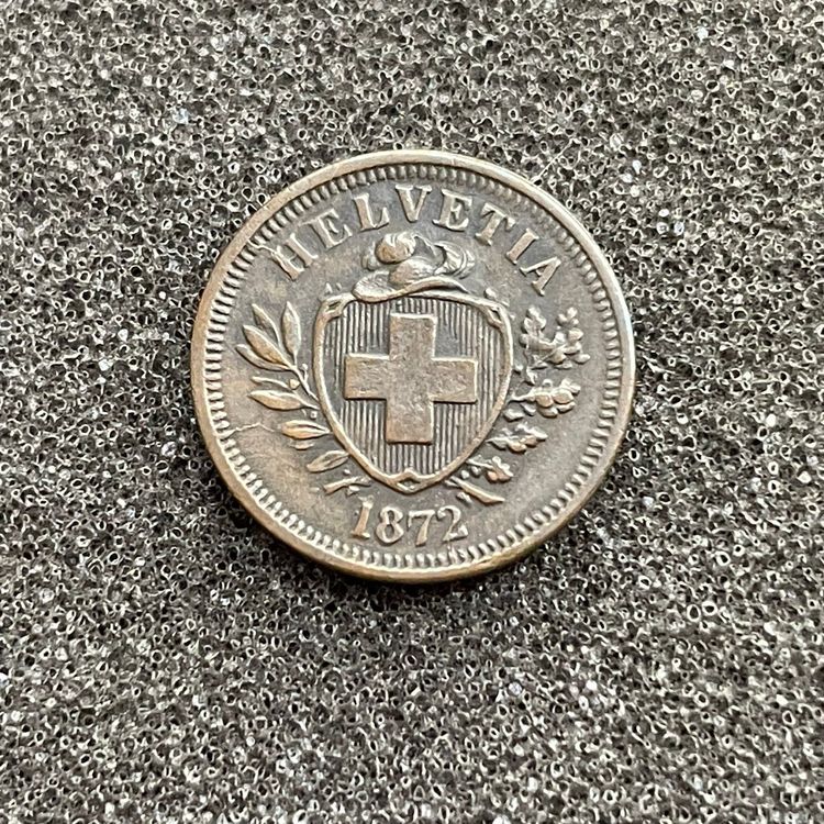 1 Rappen Wappen 1872 | Kaufen auf Ricardo