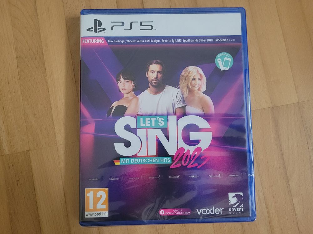 PS5 Spiel Let's sing 2023 mit deutschen Hits, OVP | Kaufen auf Ricardo