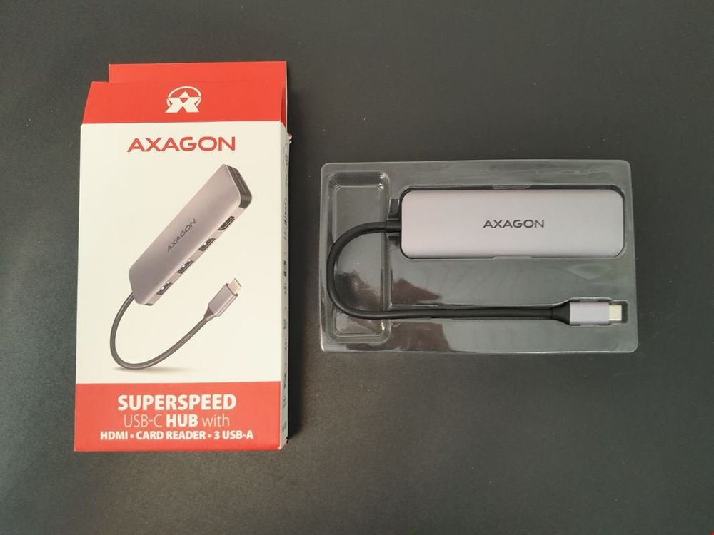 AXAGON Superspeed USB-C HUB (Neu (gemäss Beschreibung)) in Richterswil ...