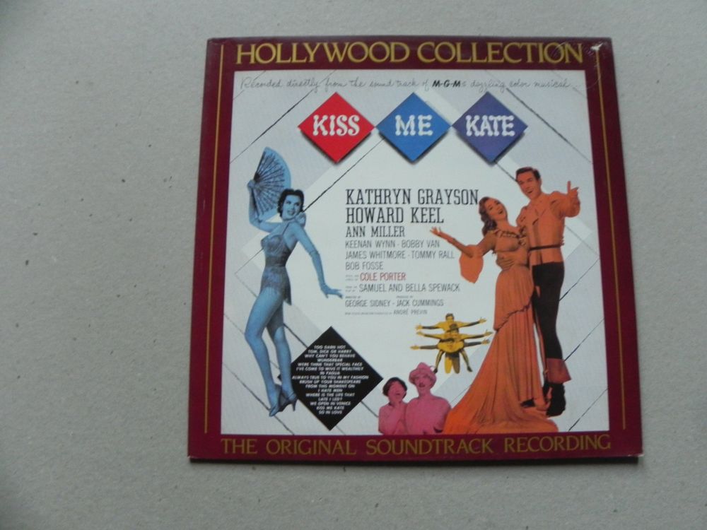Promo LP Musical Soundtrack 1953/1982 Kiss me Kate (Gebraucht) in ...