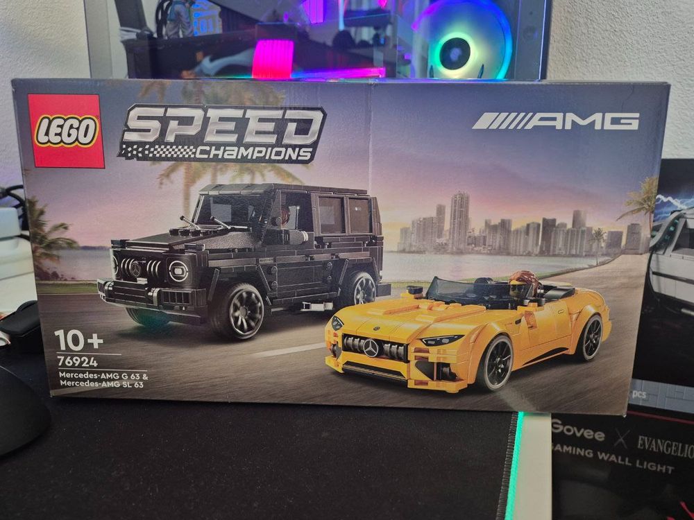 Neues Lego 76924 Speed Champions Mercedes AMG G63 und SL63 (Neu und ...