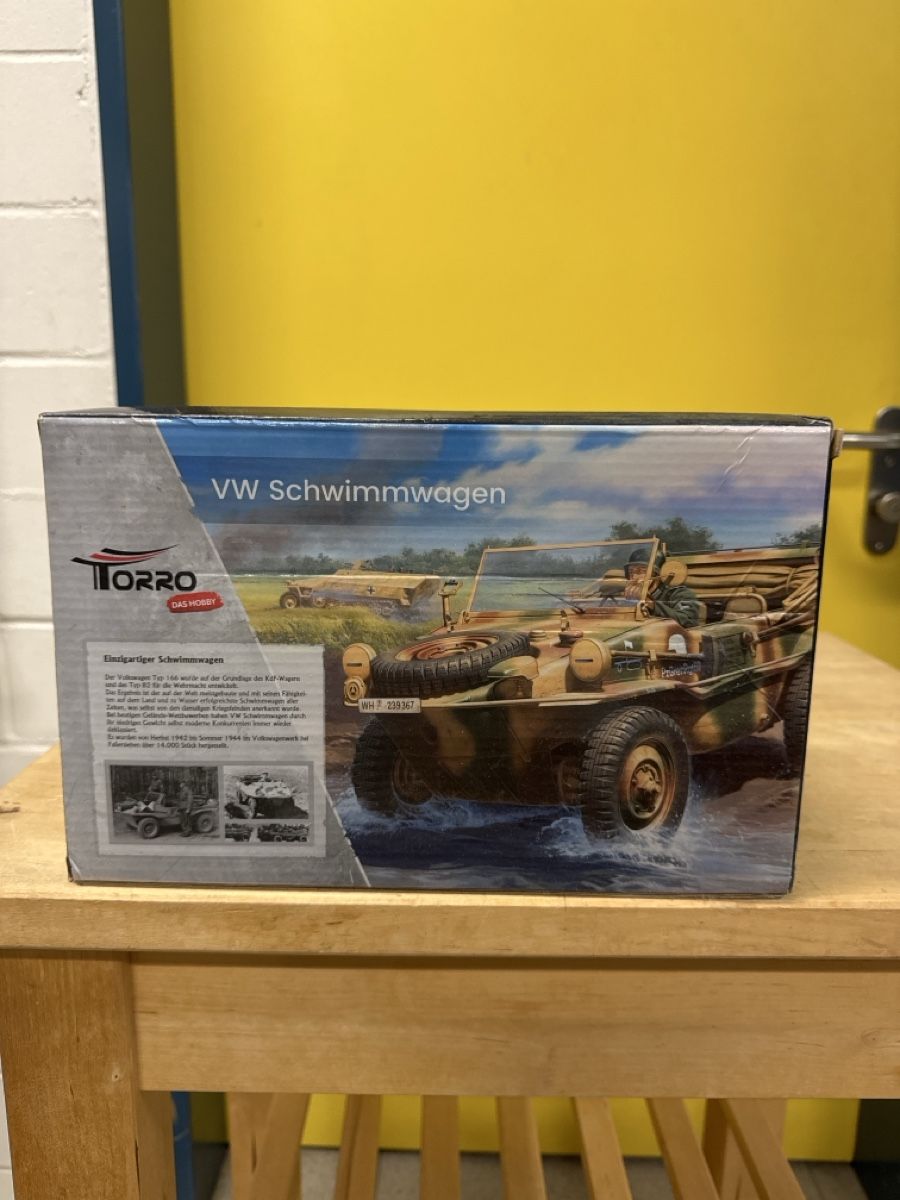 TORRO VW Schwimmwagen Typ 166, RC, 1:16, neuwertig (Neu und ...