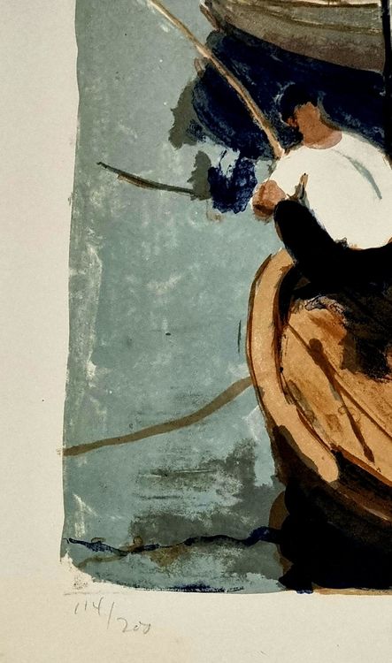 Rolf Gfeller. Original-Lithografie. Handsigniert&nummeriert (Gebraucht) in Reinach BL für CHF 5 ...