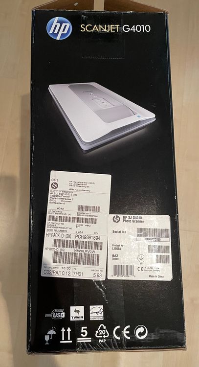 Scanner HP Scanjet G4010 Flachbett Foto Scanner (Gebraucht) in ...