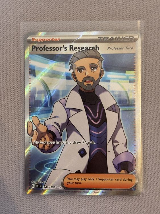 Pokémon Professor's Research 241/198 Scarlet & Violet Base (Neu (gemäss ...