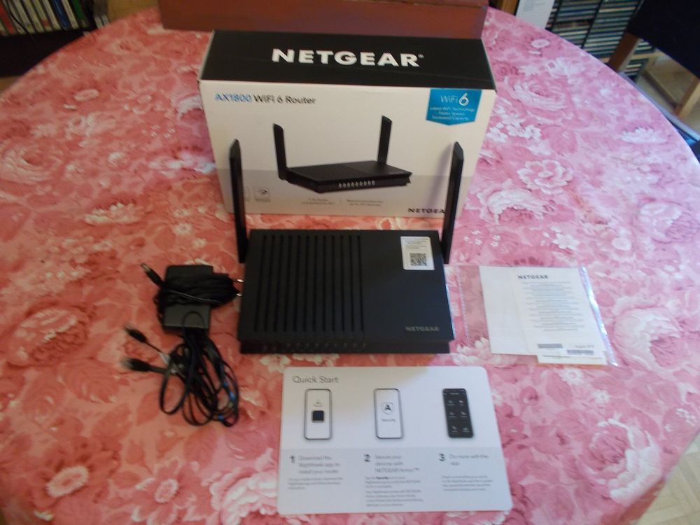 Netgear AX1800 WiFi 6 Router (Neu und originalverpackt) in für CHF 40 ...