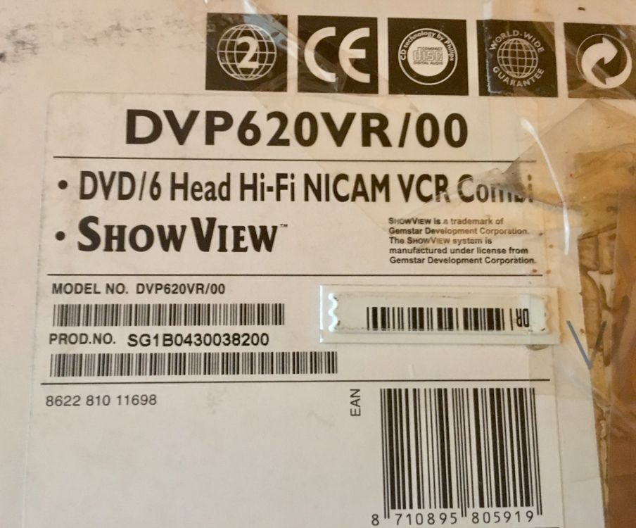 PHILIPS DVD- und VHS-Videorecorder DVP620VR (Gebraucht) in Zürich für ...