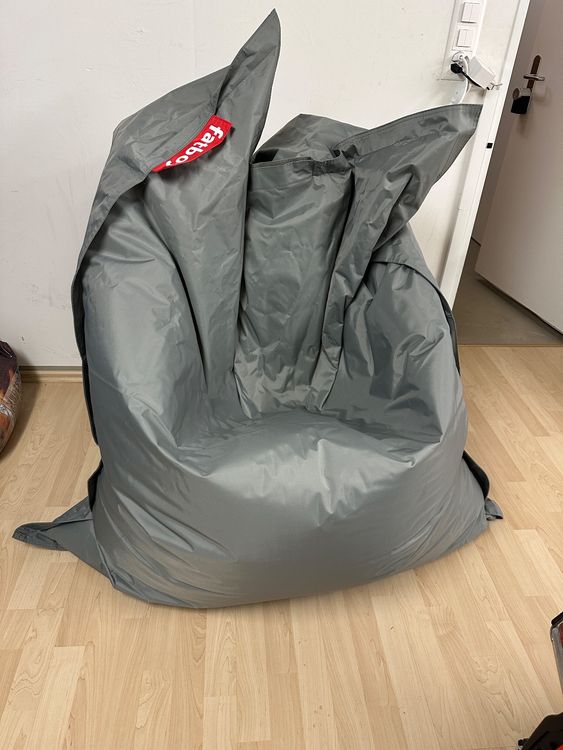 Original Fatboy Sitzsack, grau, kaum gebraucht | Kaufen auf Ricardo