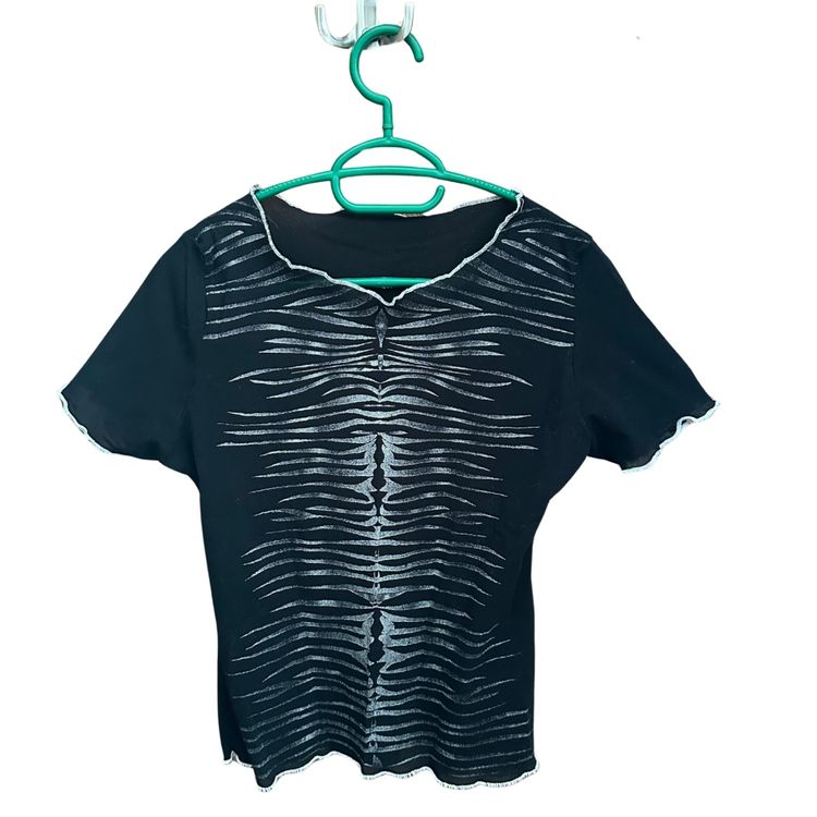 Authentic Y2K Mesh Top Gothic Grunge Alt Style S-M (Gebraucht) in ...
