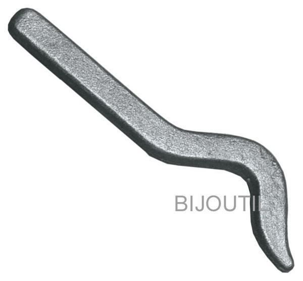 3 poinçons P + 1 + 0 - courbés 0,5 mm / Feingehaltstempel (Gebraucht ...