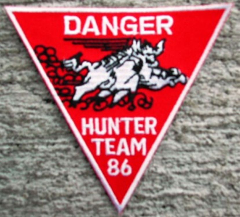 DANGER HUNTER TEAM 86 Stoff wurde noch mal Hergestellt 1999 (Neu ...